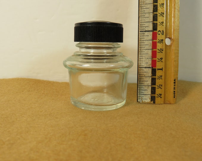 School Desk Ink Bottle 1 Oz Screw Top for Hole 1 3/4 Inch 1950’s - Etsy