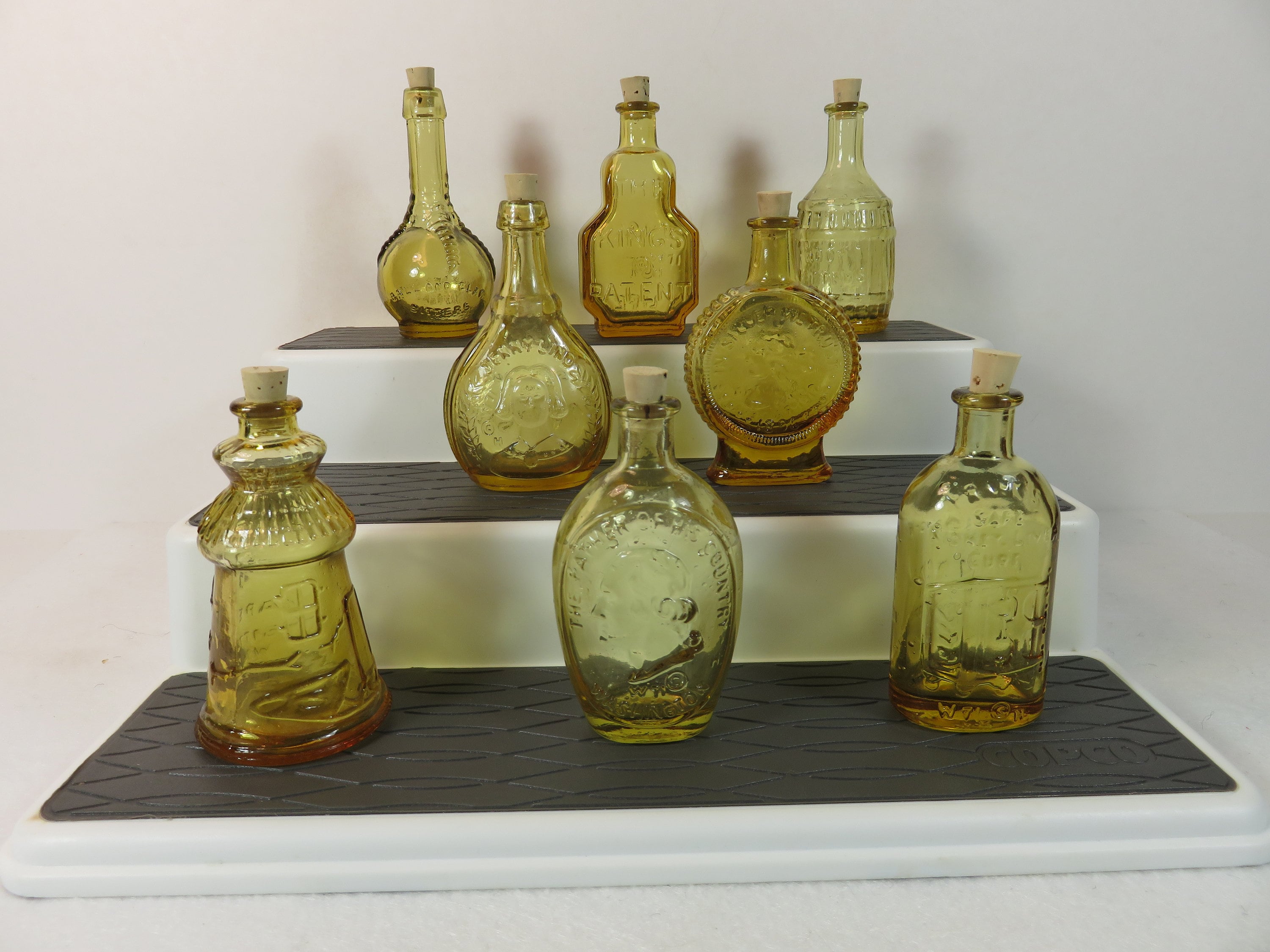 Wheaton NJ Yellow/Light Amber Miniature 3 inch Bottle 1970s | Etsy