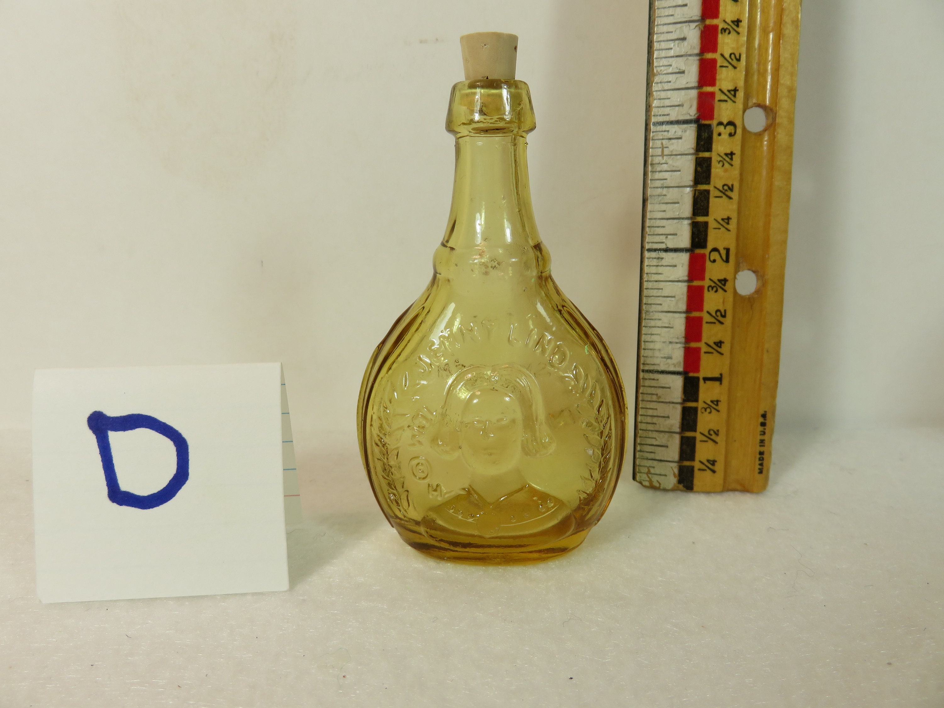 Wheaton NJ Yellow/Light Amber Miniature 3 inch Bottle 1970s | Etsy