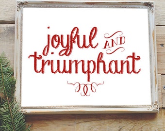 Christmas Instant Download Printable Digital Art | Etsy