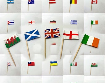 Toothpicks Flag - Etsy