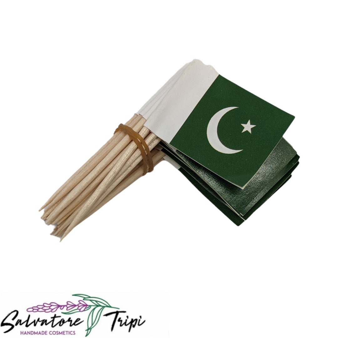Pakistan Mini Toothpick Flags Paper Cupcake 50 Sticks Party Cocktail ...