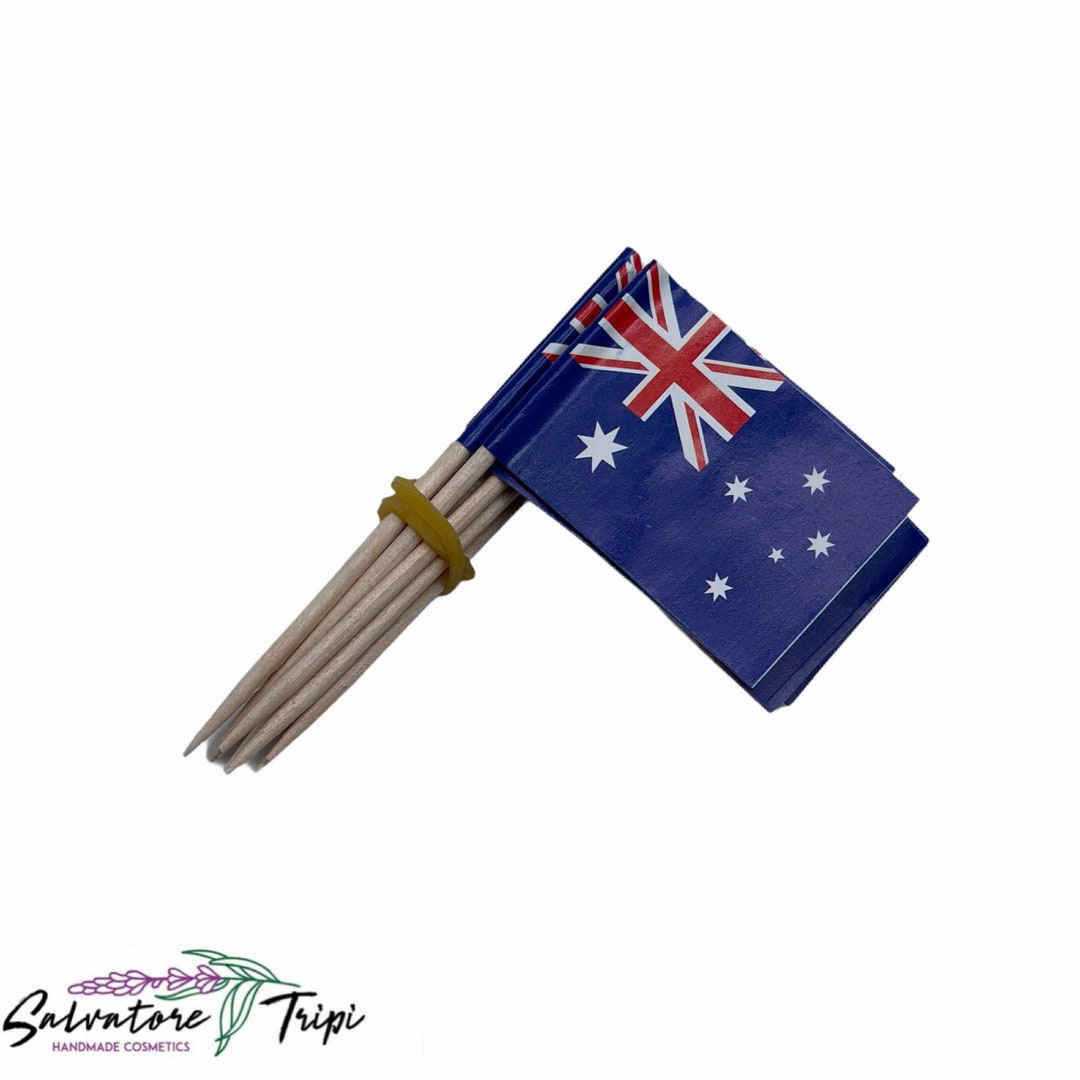 Australia Mini Toothpick Flags Paper Cupcake 50 Sticks Party Cocktail ...