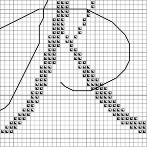 MONOGRAM FLORAL WEDDING Record Counted Cross Stitch Pattern, Modern ...