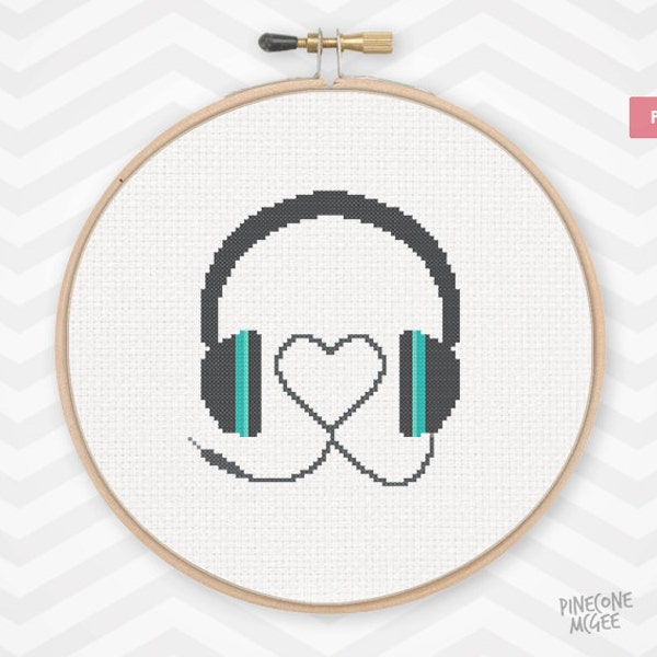 Music Cross Stitch - Etsy
