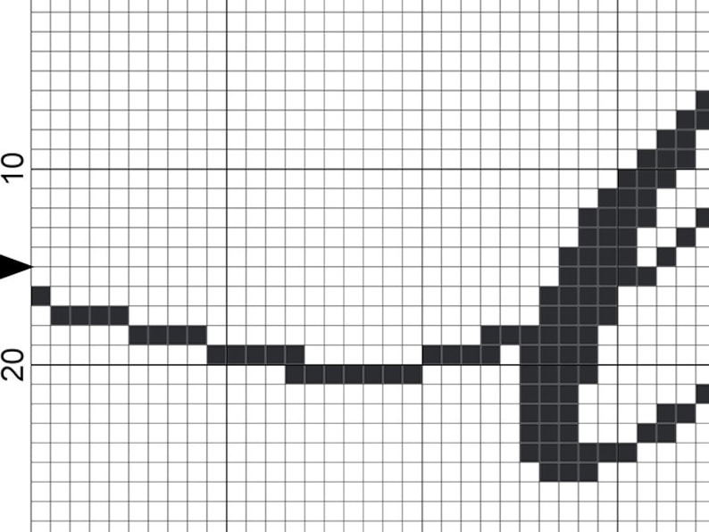CURSIVE LOVE Counted Cross Stitch Pattern, Easy Word Typography Xstitch ...