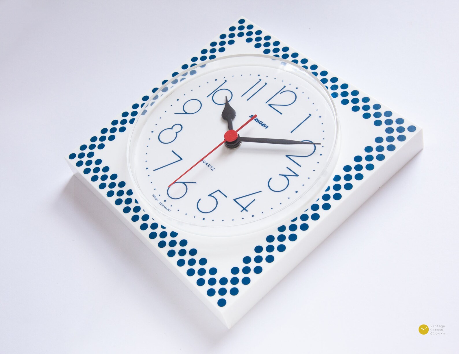 Space Age STAIGER Wall CLOCK Atomic Mid Century - Etsy