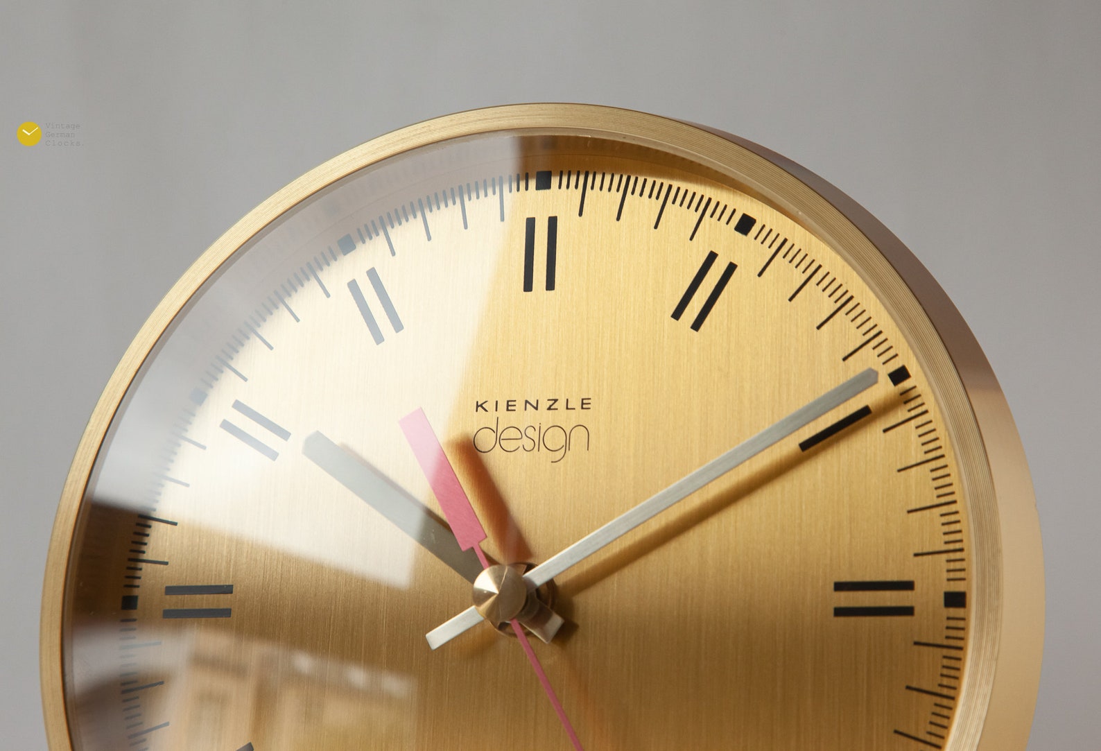 Elegant 70s Kienzle Desk CLOCK Classic Design Modernism Mid - Etsy