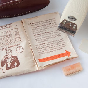 The First BRAUN Shaver! S50 STANDARD Max Braun Germany Type L 80 Design ...