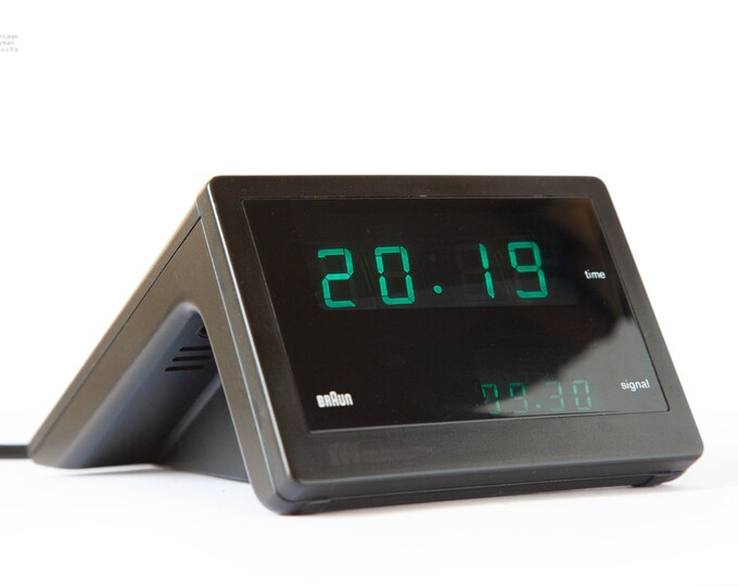 1979 BRAUN DN50 Visotronic Alarm Clock Ludwig Littmann Type 4850 ...