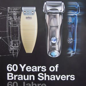 The First BRAUN Shaver! S50 STANDARD Max Braun Germany Type L 80 Design ...