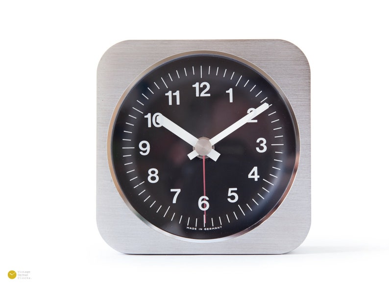 Elegant KIENZLE Desk CLOCK Modernism Mid Century Atomic Space - Etsy