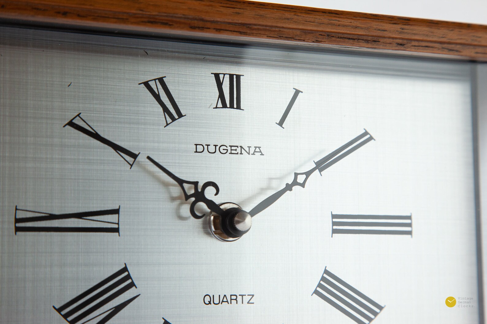 70s DUGENA Desk CLOCK Mid Century MCM Junghans Atomic Space | Etsy