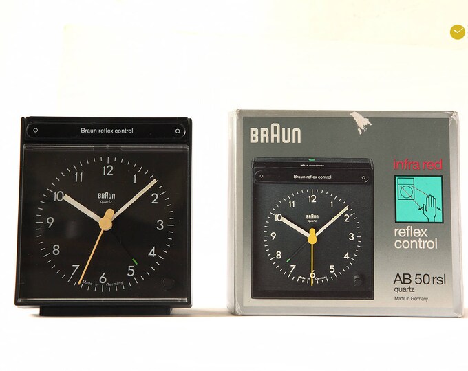 In BOX - BRAUN AB 50 Rsl Alarm Clock - Type 4775 - 1988 by Dietrich ...