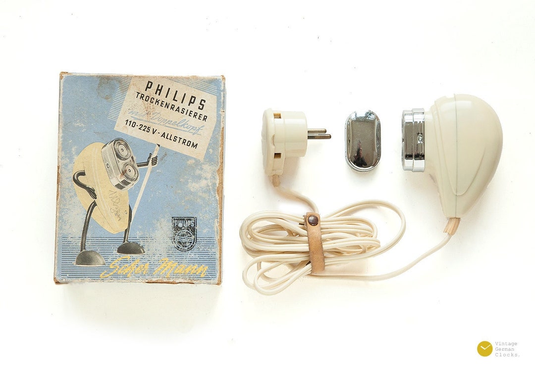 Raymond Loewy PHILISHAVE THE EGG 1951 Shaver - Philips Germany Type ...