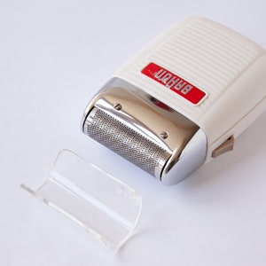 1955 BRAUN 300 Special DL3 Shaver Germany Model 3 Deluxe Case Box 50s ...