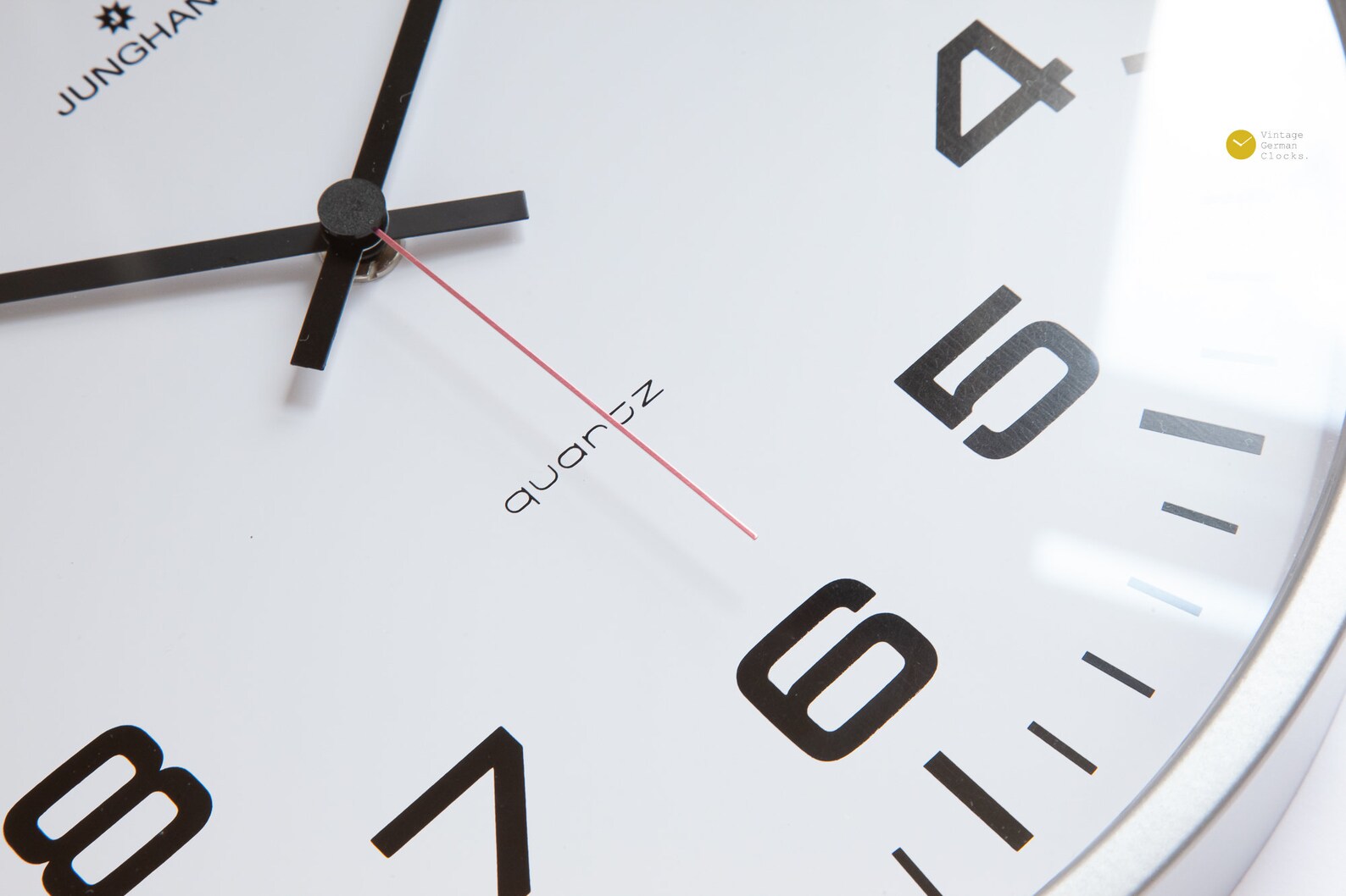 XL 12 JUNGHANS Factory Wall Clock Industrial 80s - Etsy