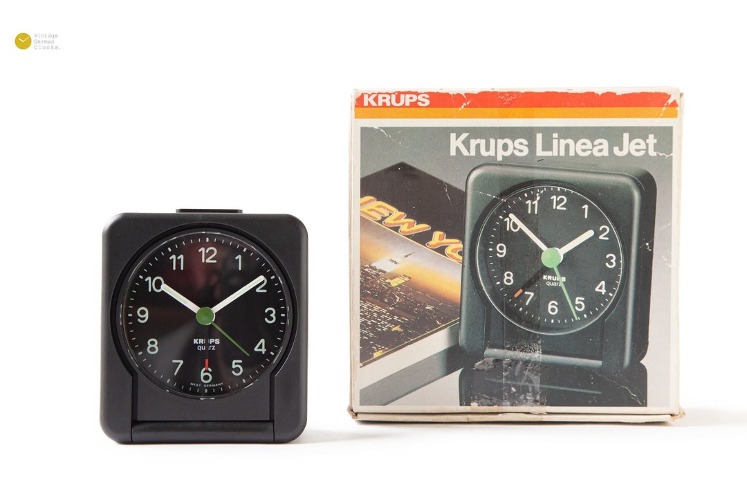 NOS in Box KRUPS Linea Jet Alarm Clock Postmodern Space Age Panton ...