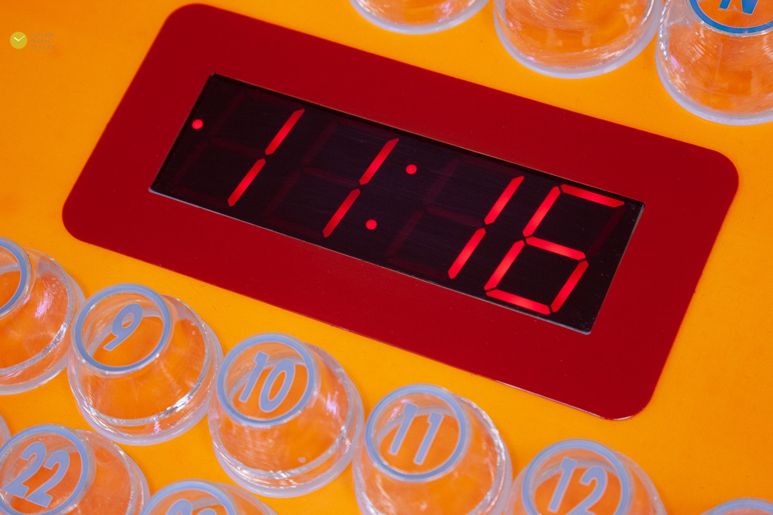 XL DIESEL Dealer Display Wall Clock LCD Space Age Panton - Etsy