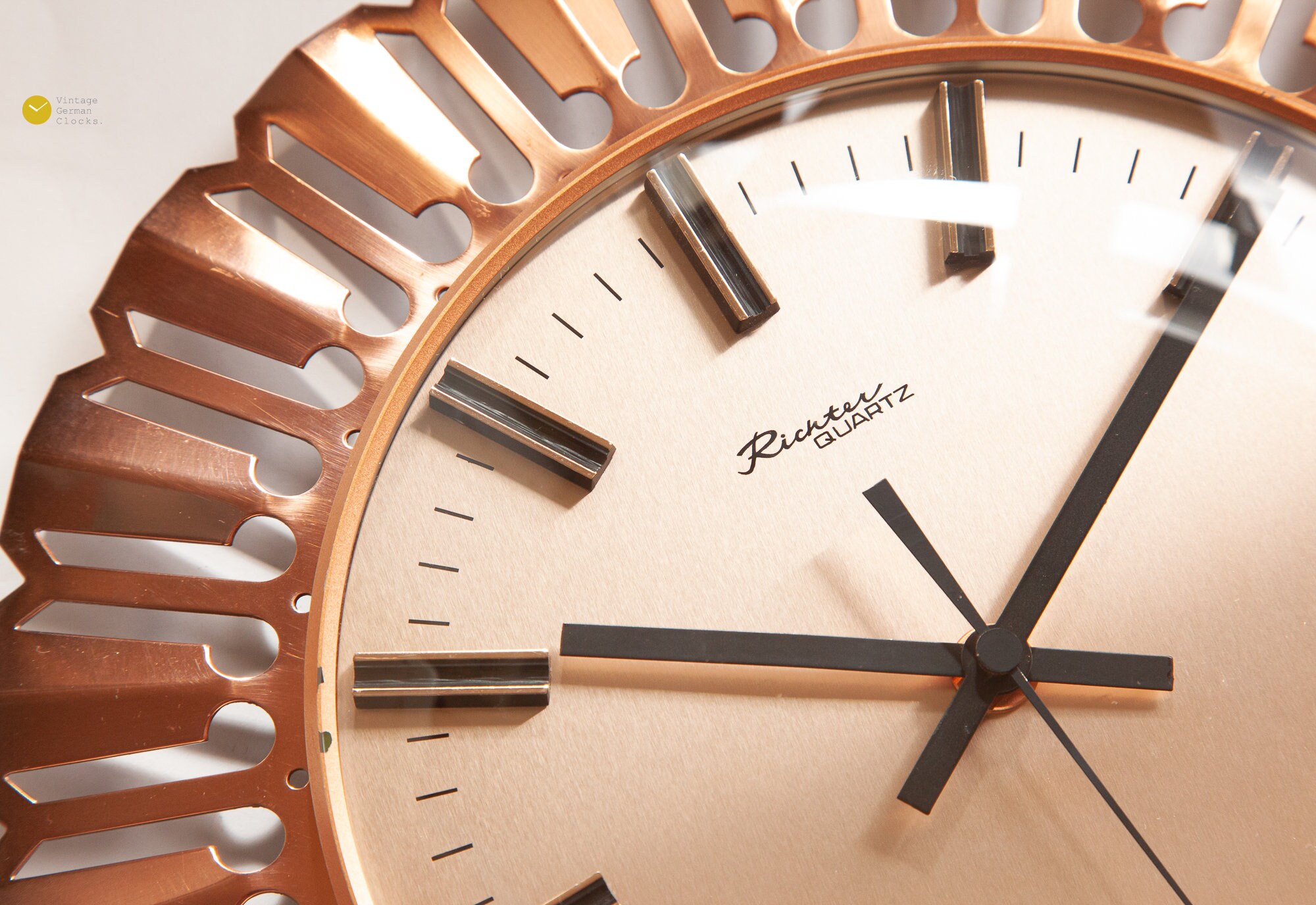 Home Décor Clocks Home & Living Modernism 70s Space Age Starburst ...