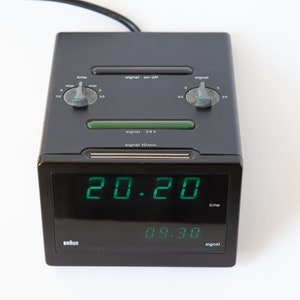 1979 BRAUN DN50 Visotronic Alarm Clock Ludwig Littmann Type | Etsy