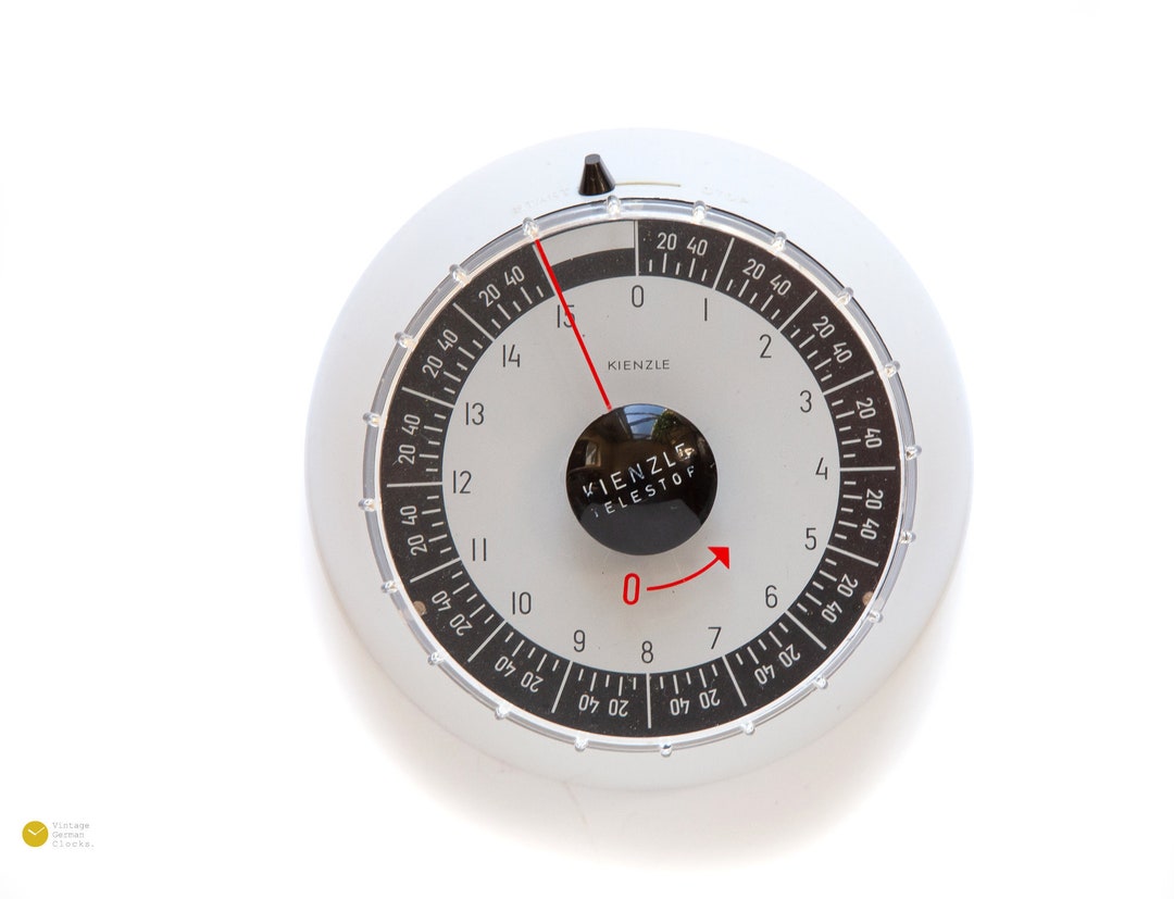 60s KIENZLE TELESTOP Telephone Timer Germany - Modernism Plastic Space ...