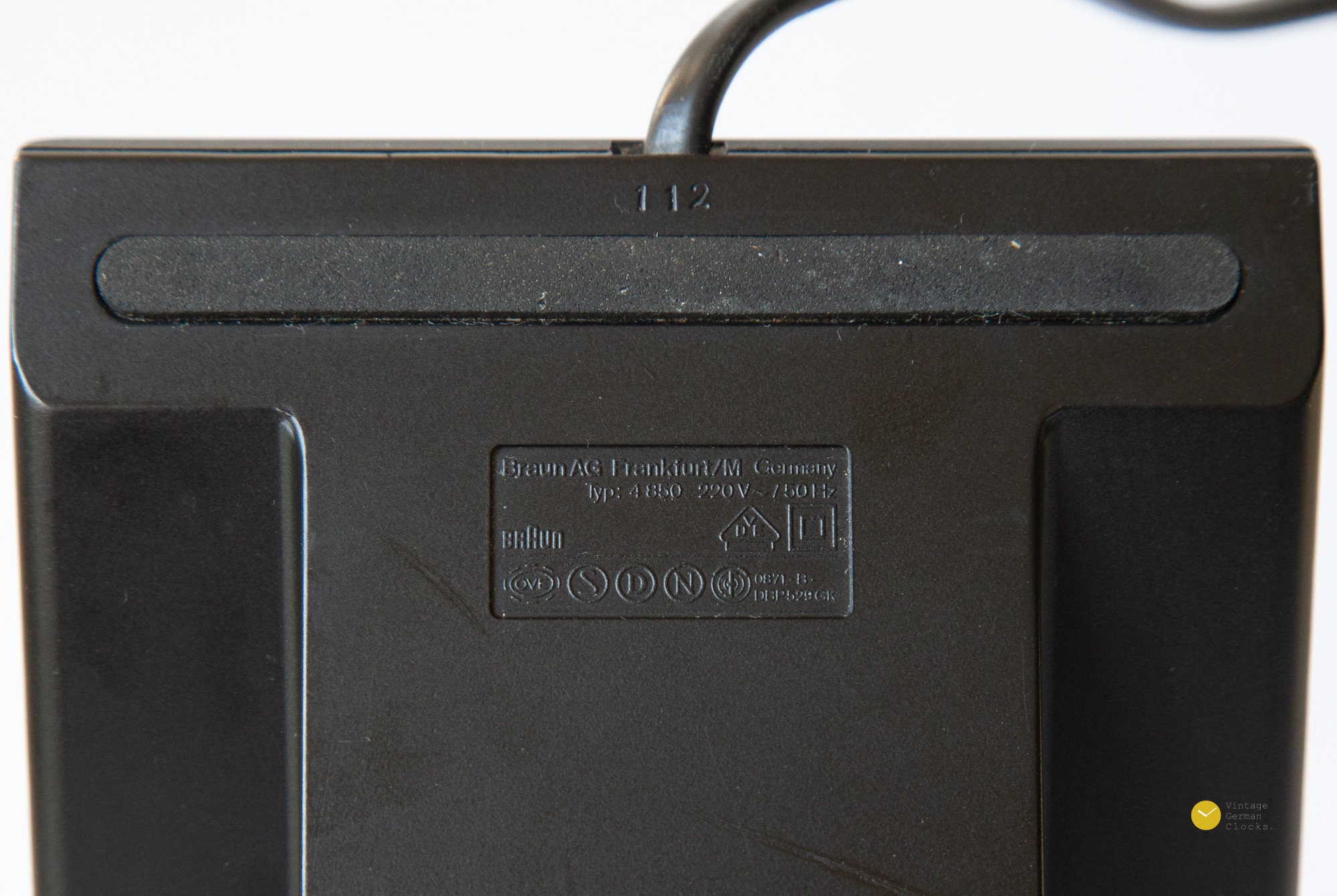 1979 BRAUN DN50 Visotronic Alarm Clock Ludwig Littmann Type | Etsy