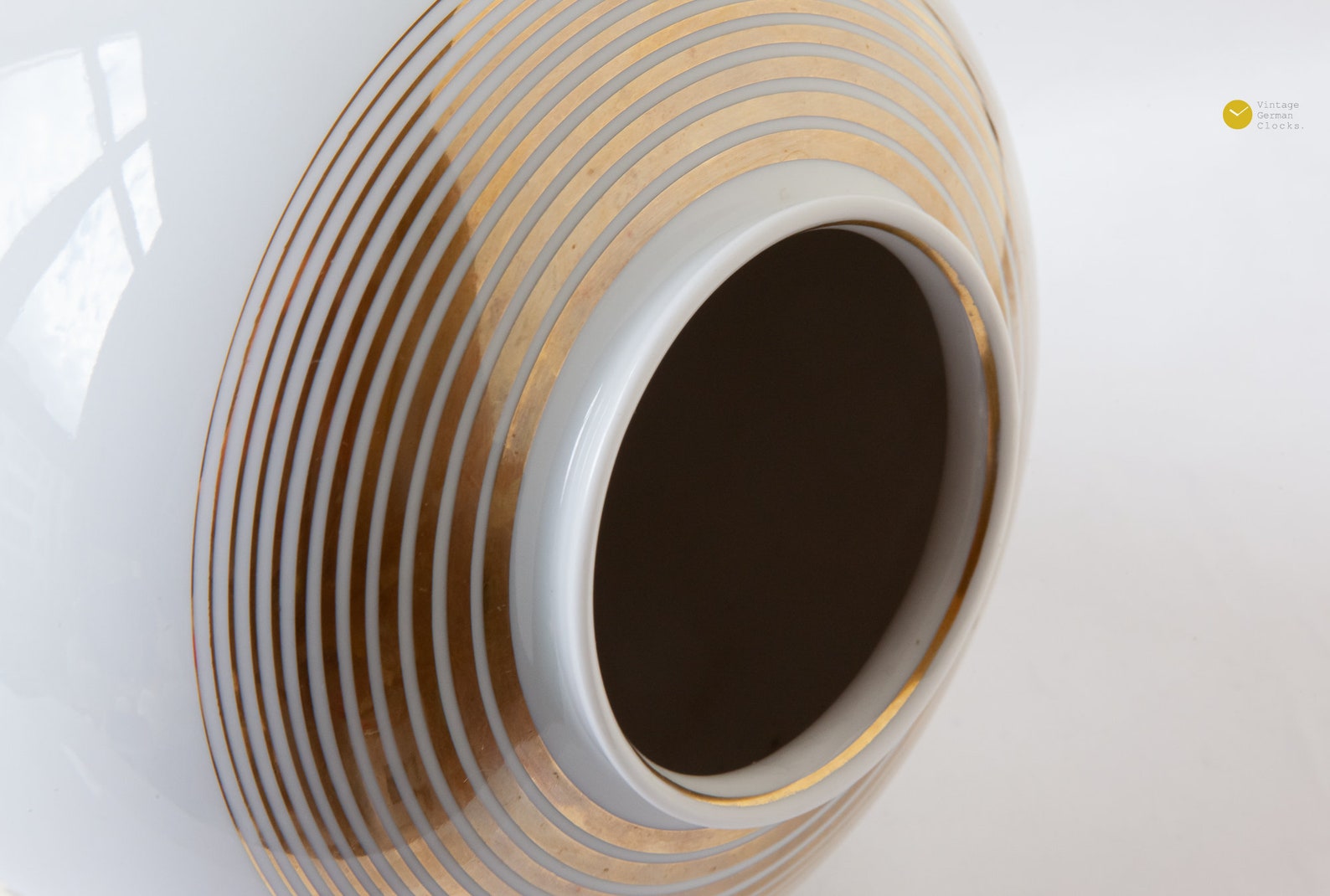 Bauhaus WEIMAR XL Porcelain Vase SVEA Art Deco Mid Century Op Pop Art ...