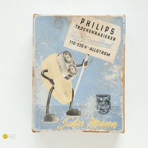 Raymond Loewy PHILISHAVE THE EGG 1951 Shaver - Philips Germany Type ...