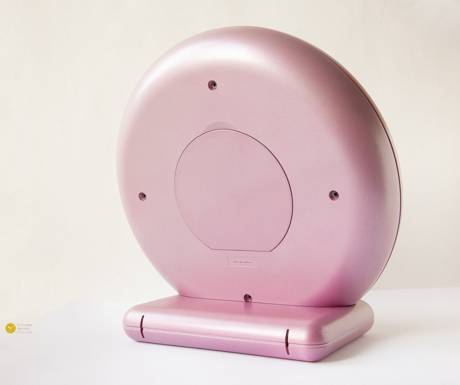 Large BENETTON Desk Clock Bulova Postmodern Memphis Style | Etsy