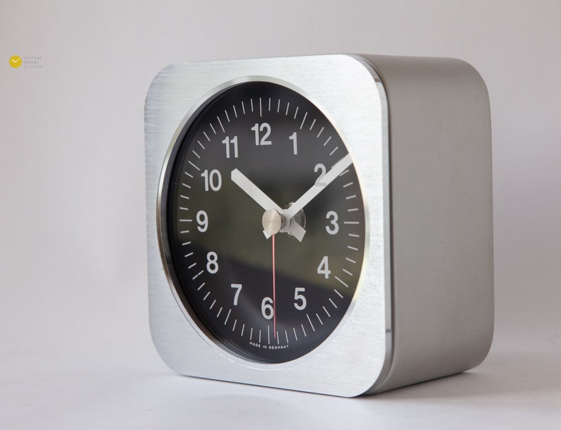 Elegant KIENZLE Desk CLOCK Modernism Mid Century Atomic Space - Etsy