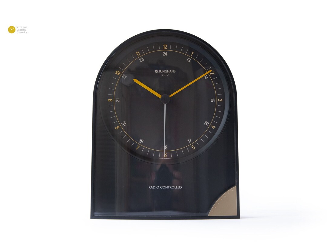 1986 JUNGHANS MEGA Desk CLOCK Postmodernism Space Age Table Panton ...