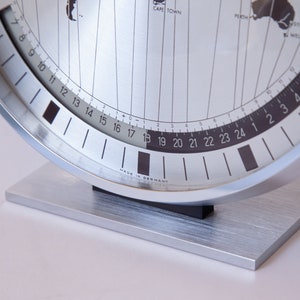 KIENZLE WORLD Time Clock Germany Desk Table Mid Century Bauhaus ...