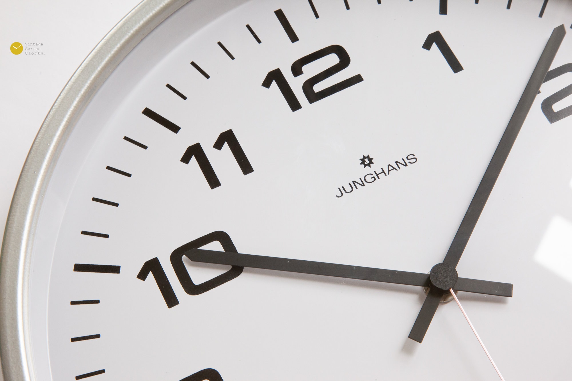 XL 12 JUNGHANS Factory Wall Clock Industrial 80s - Etsy
