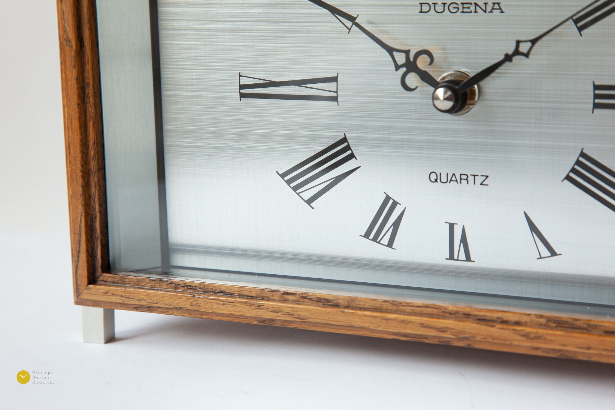 70s DUGENA Desk CLOCK Mid Century MCM Junghans Atomic Space | Etsy