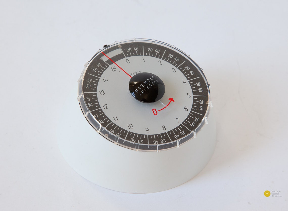 60s KIENZLE TELESTOP Telephone Timer Germany Modernism - Etsy