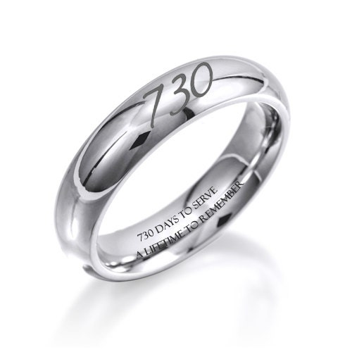 LDS Missionary Gift, LDS Mission, Womens Stainless Steel 730 Ring ...