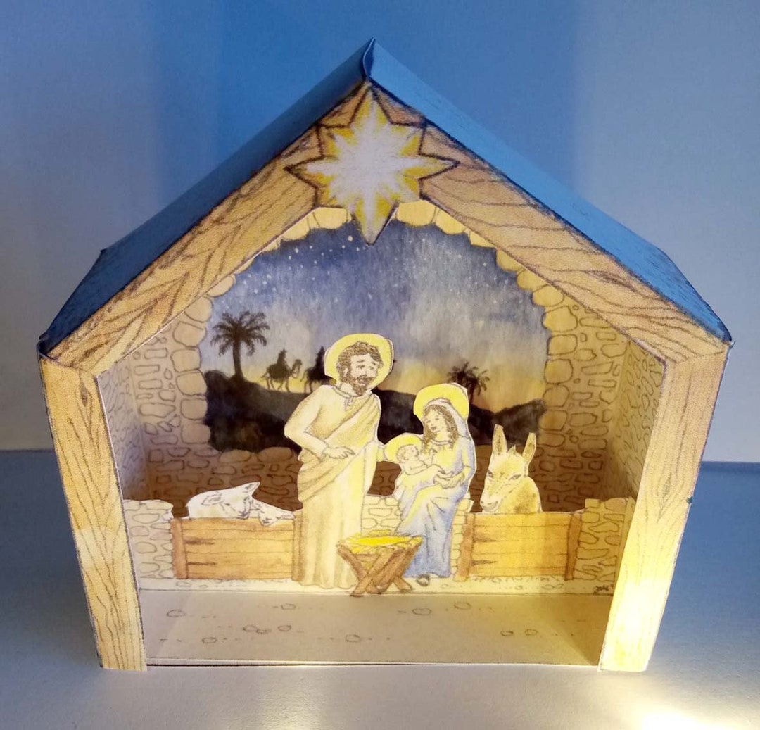 Make Your Own Nativity Set by Jenny Mclaughlin, Kit, Download - Etsy