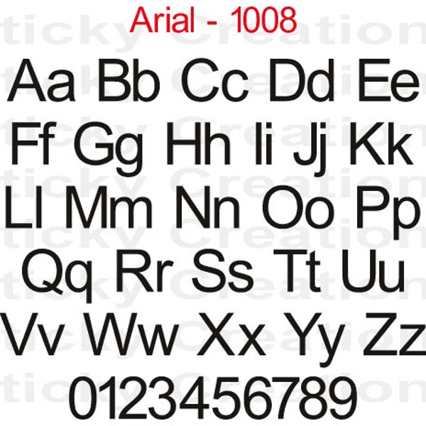 Arial Block Font - Etsy