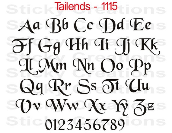 Fancy Letters For Names