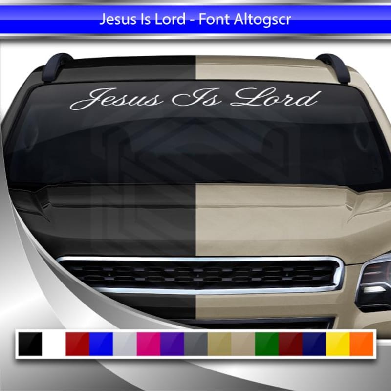 Jesus Decal - Etsy