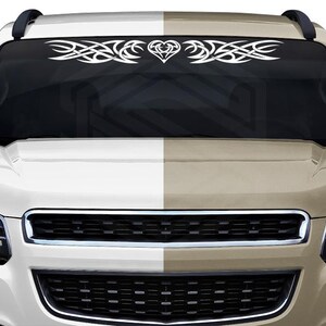 Design #145-05 HEART Decal Sticker Windshield Window Vinyl Graphic ...