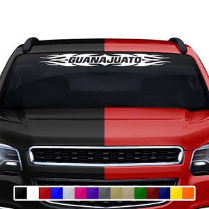 Design #114 GUANAJUATO MX Mexico Decal Sticker Windshield Window Vinyl ...