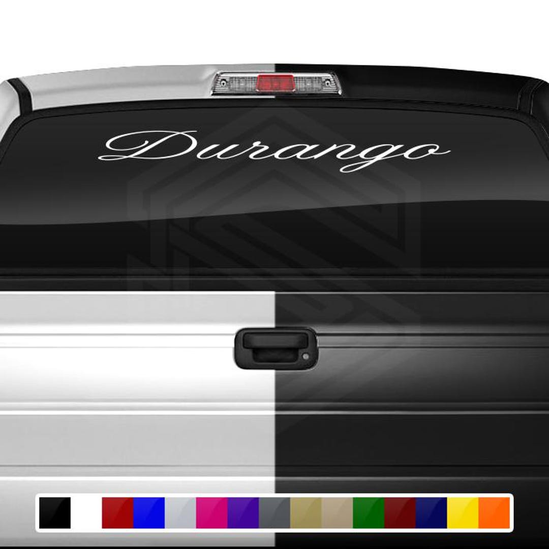 DURANGO MX Mexico Decal Sticker Windshield Window Vinyl Graphic Banner ...
