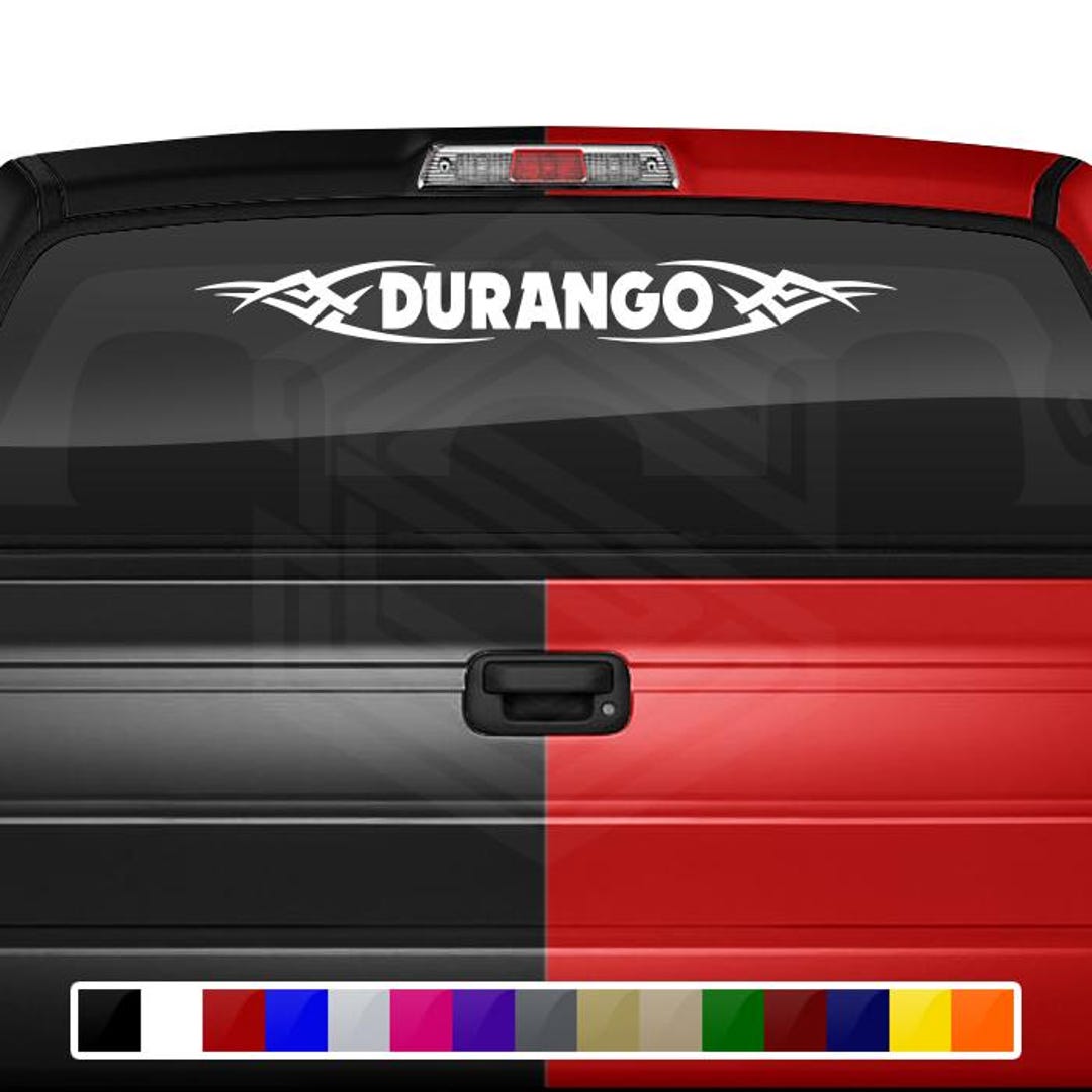 Design #106 DURANGO MX Mexico Decal Sticker Windshield Window Vinyl ...