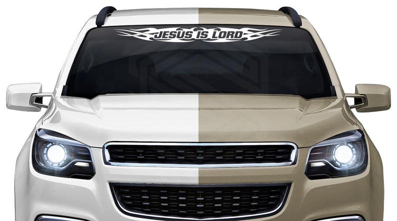Design #148 JESUS is LORD Decal Sticker Windshield Window Vinyl Graphic ...