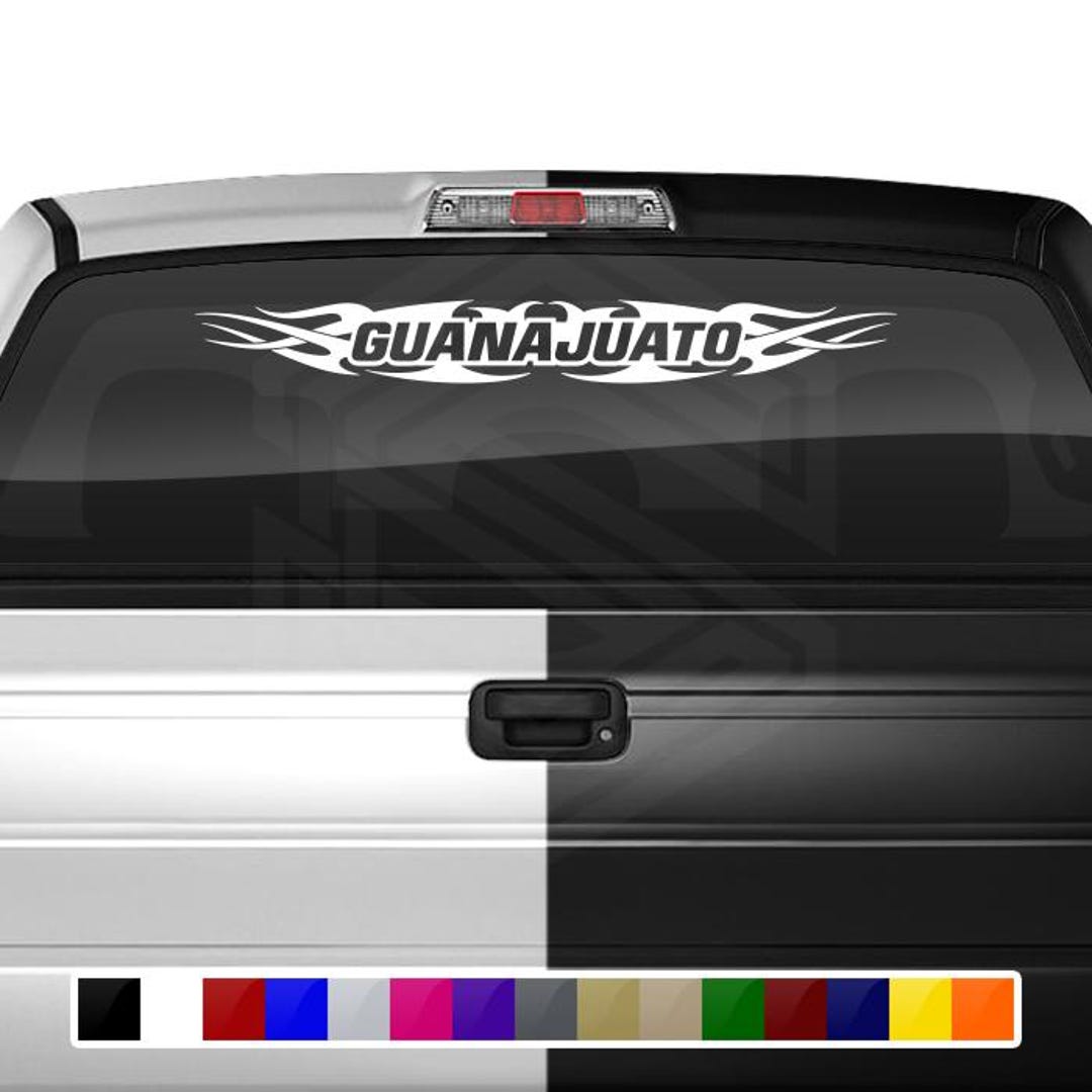 Design #148 GUANAJUATO MX Mexico Decal Sticker Windshield Window Vinyl ...