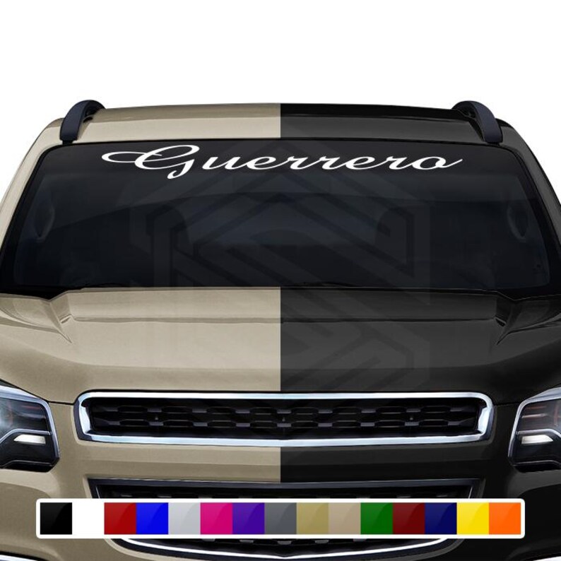 GUERRERO MX Mexico Decal Sticker Windshield Window Vinyl Graphic Banner ...
