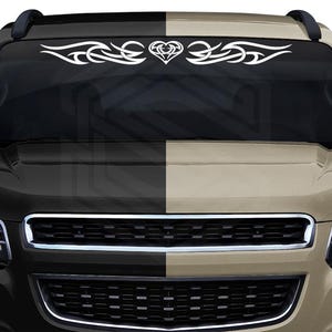 Design #165-05 HEART Decal Sticker Windshield Window Vinyl Graphic ...