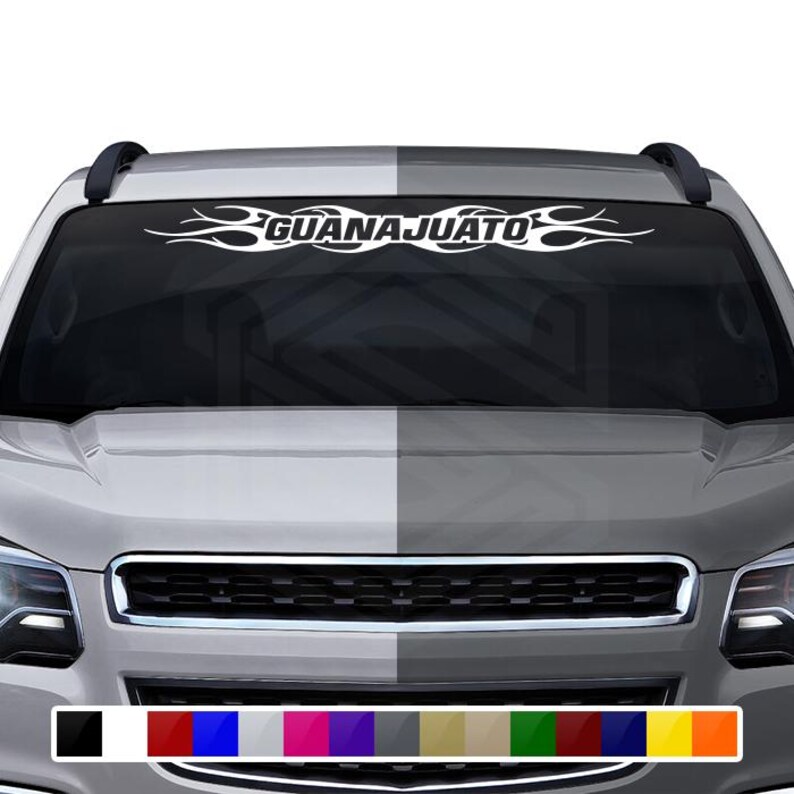 Design #108 GUANAJUATO MX Mexico Decal Sticker Windshield Window Vinyl ...